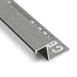 NLT225.435 - Genesis Tile-In Aluminium Outdoor Step Edge Trim | 22.5mm ...