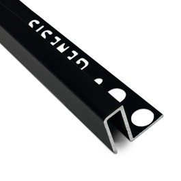 TDP225.17 - Genesis Square Edge Aluminium Outdoor Tile Trim | 22.5mm ...