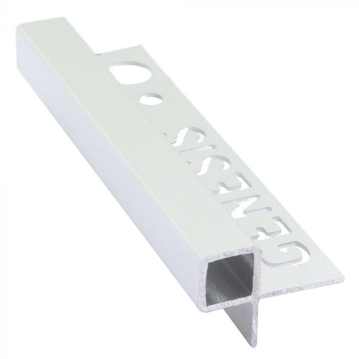 Genesis Slim Square Edge Aluminium Tile Trims